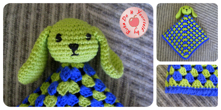 20+ Free & Easy Crochet Baby Security Blanket Patterns - Jenny & Teddy
