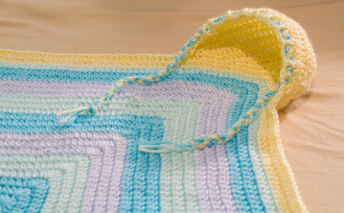 20+ Free & Easy Crochet Baby Security Blanket Patterns - Jenny & Teddy