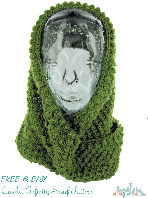 40+ free easy crochet cowl & scarf patterns - Jenny & Teddy
