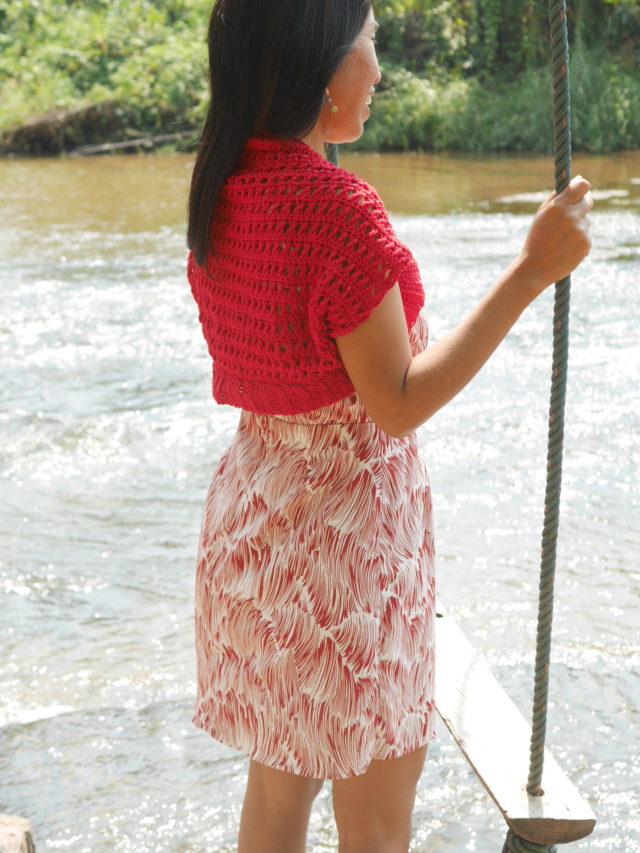 How to crochet bolero easy! - Free Crochet Patterns for beginner.