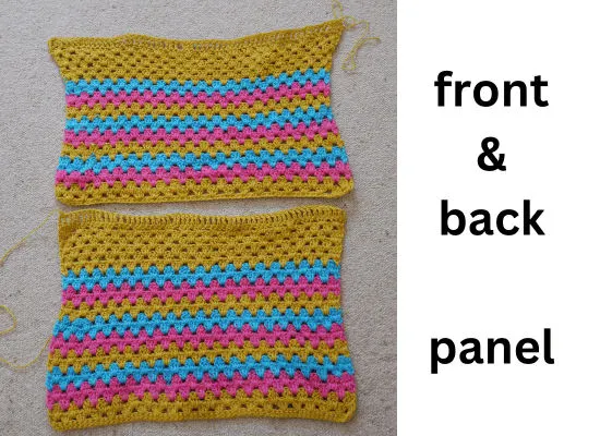 Rainbow crochet sweater free pattern Jenny & Teddy