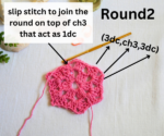 Free Hexagon Crochet Cardigan Pattern: Candy Pop
